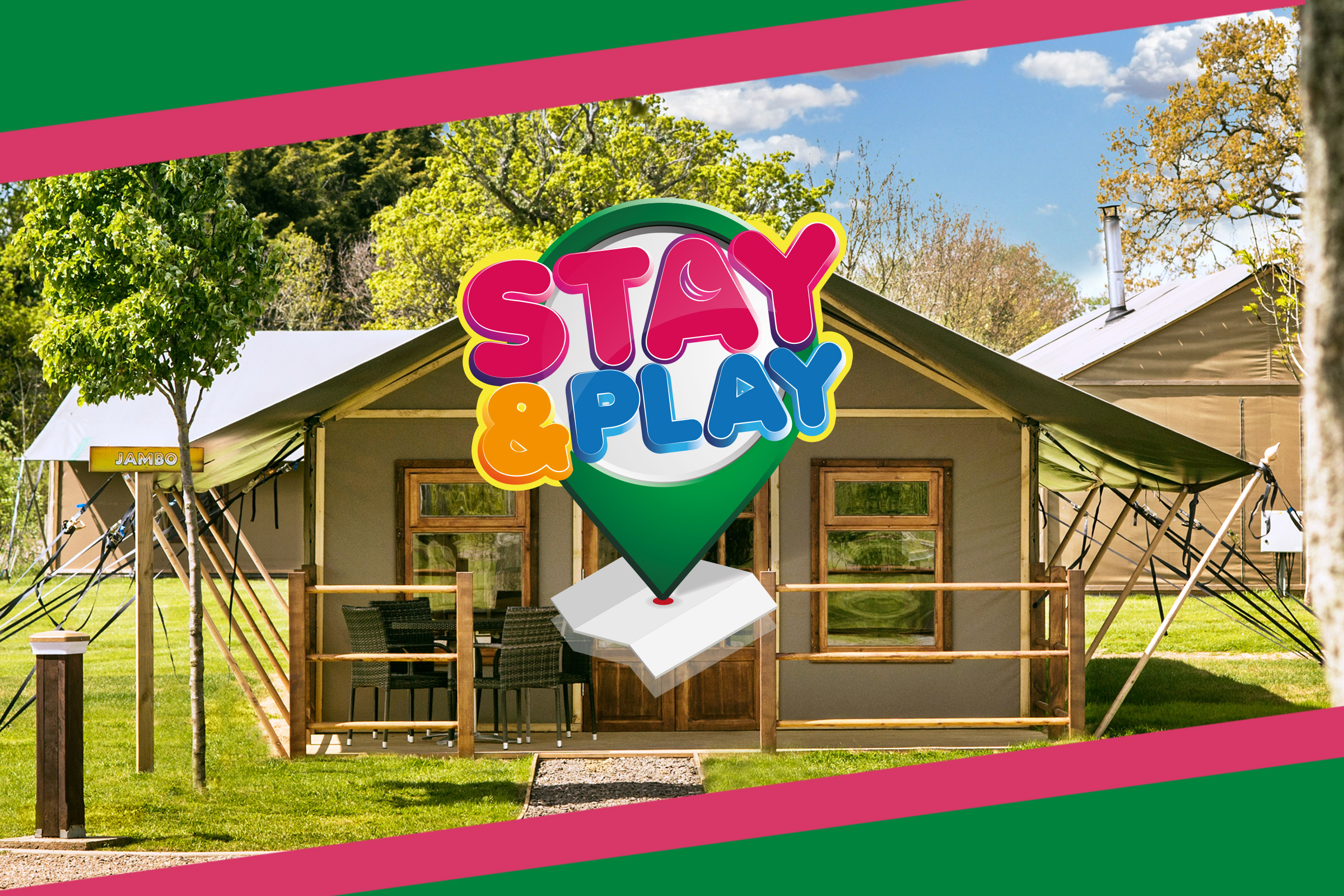 Family Glamping in Devon | Crealy Theme Park & Resort