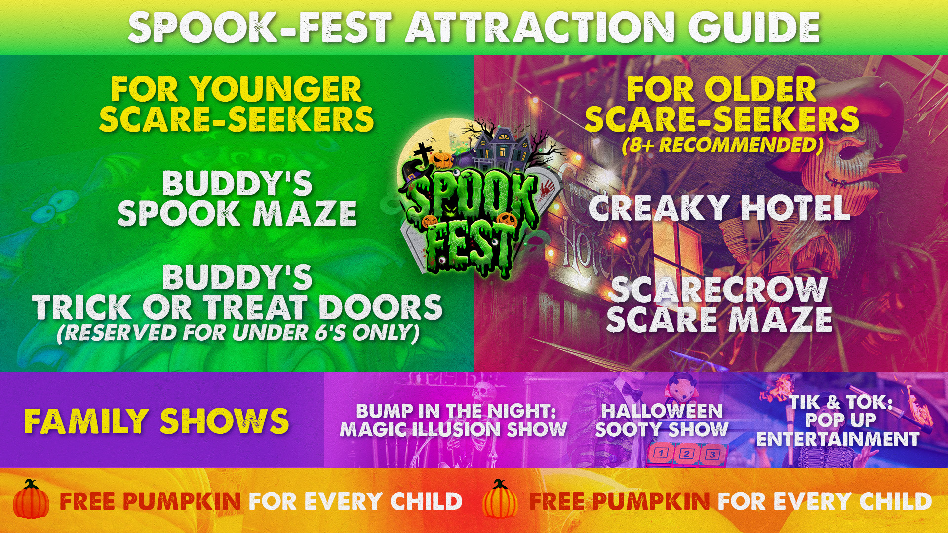 2025 Spook-Fest Attraction Guide | What Is There To Do?